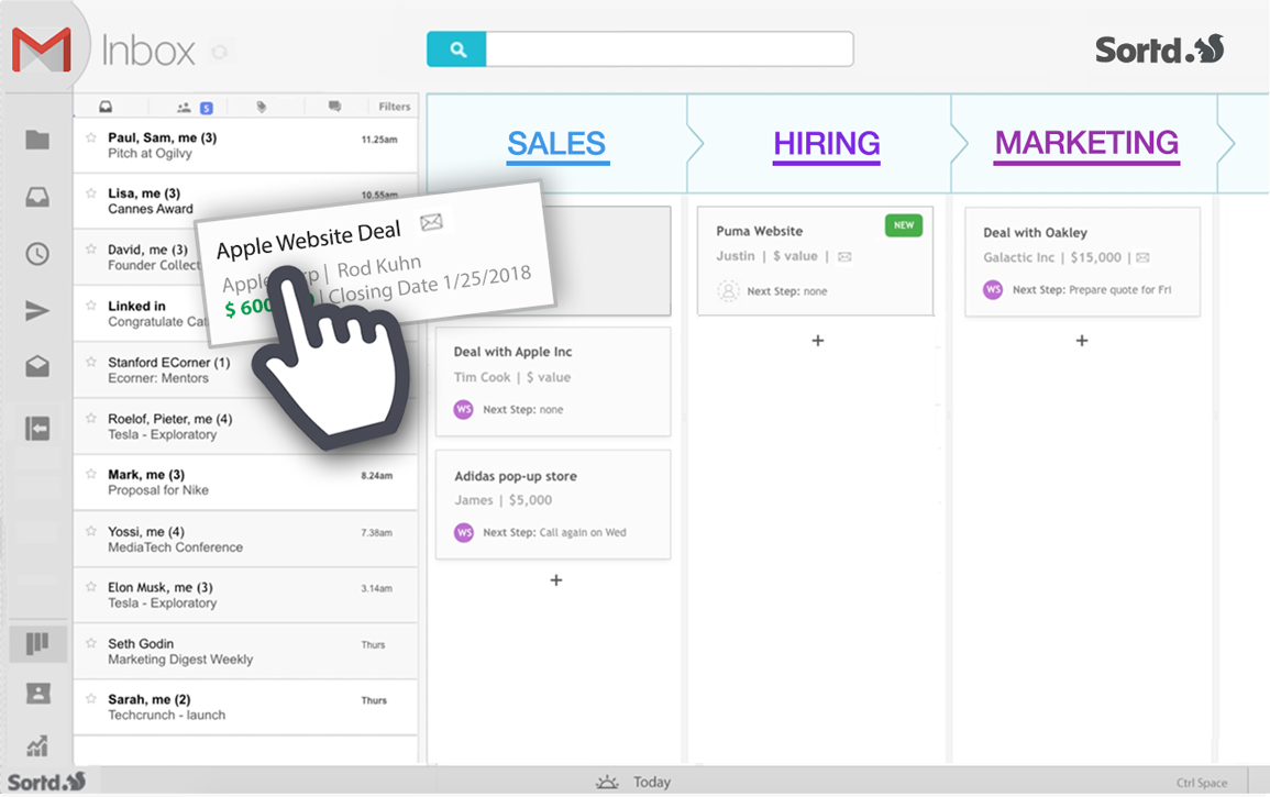 Sortd And Organize Gmail